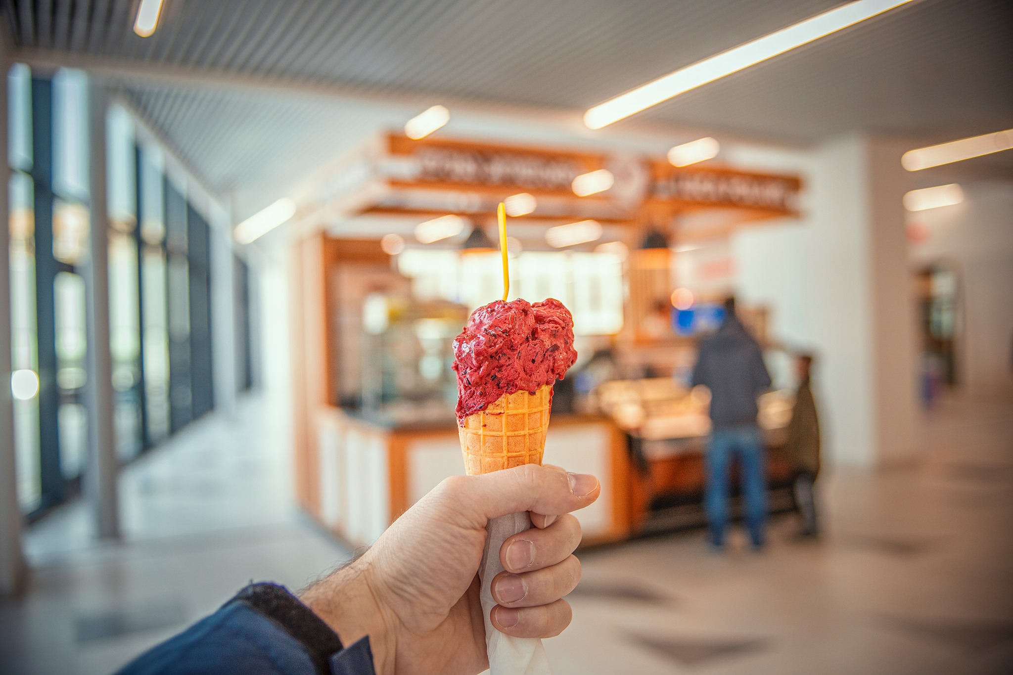 Luca Polare Invested ₾50,000 in the Production of Bio Ice Cream ...