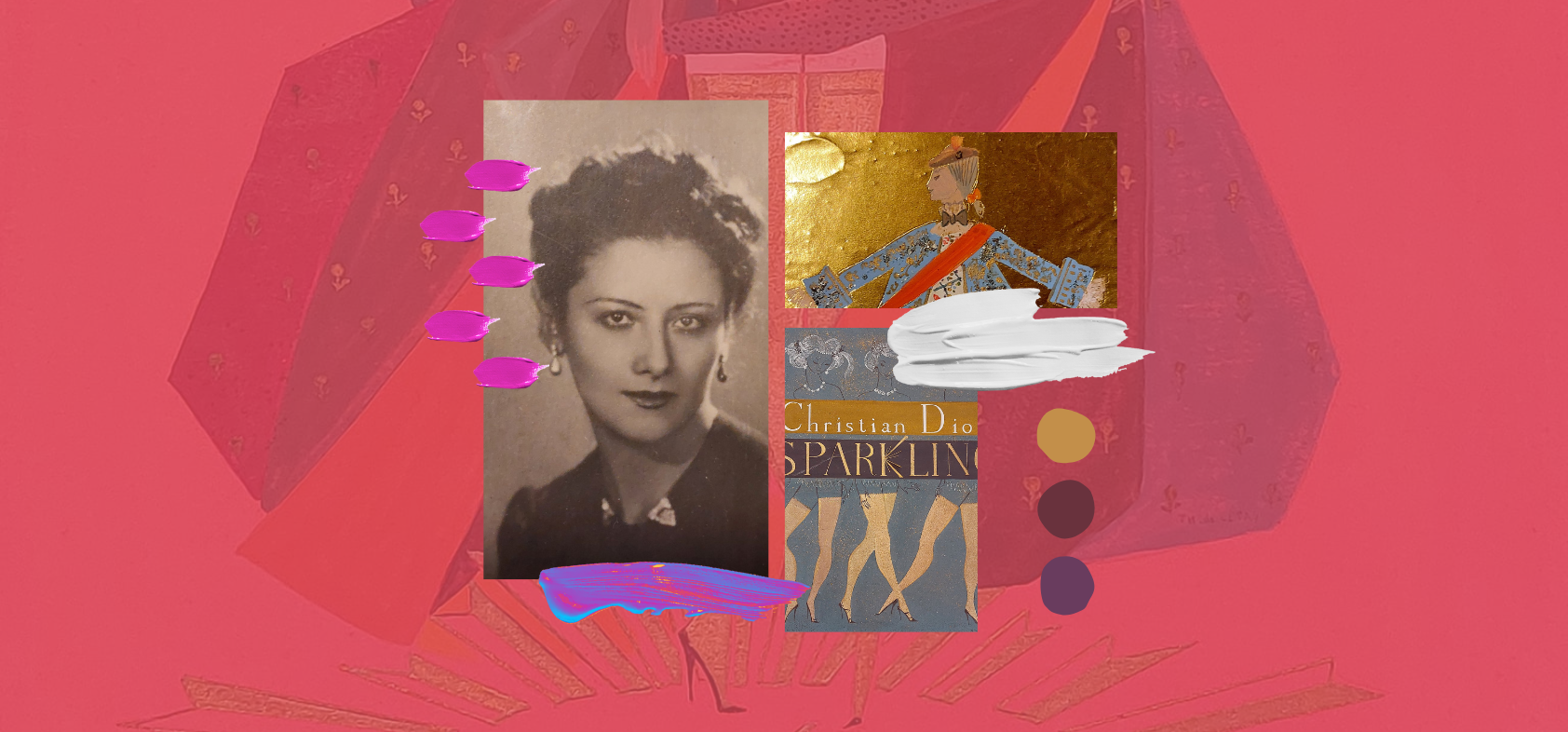 Georgian Artist Thamar de Létay-Vachnadze, who Created Sketches for ...