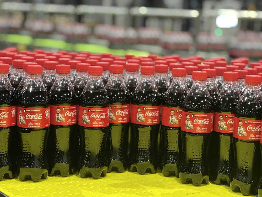Coca-Cola Supports Georgian Youth Football Team with New Bottle Design ...