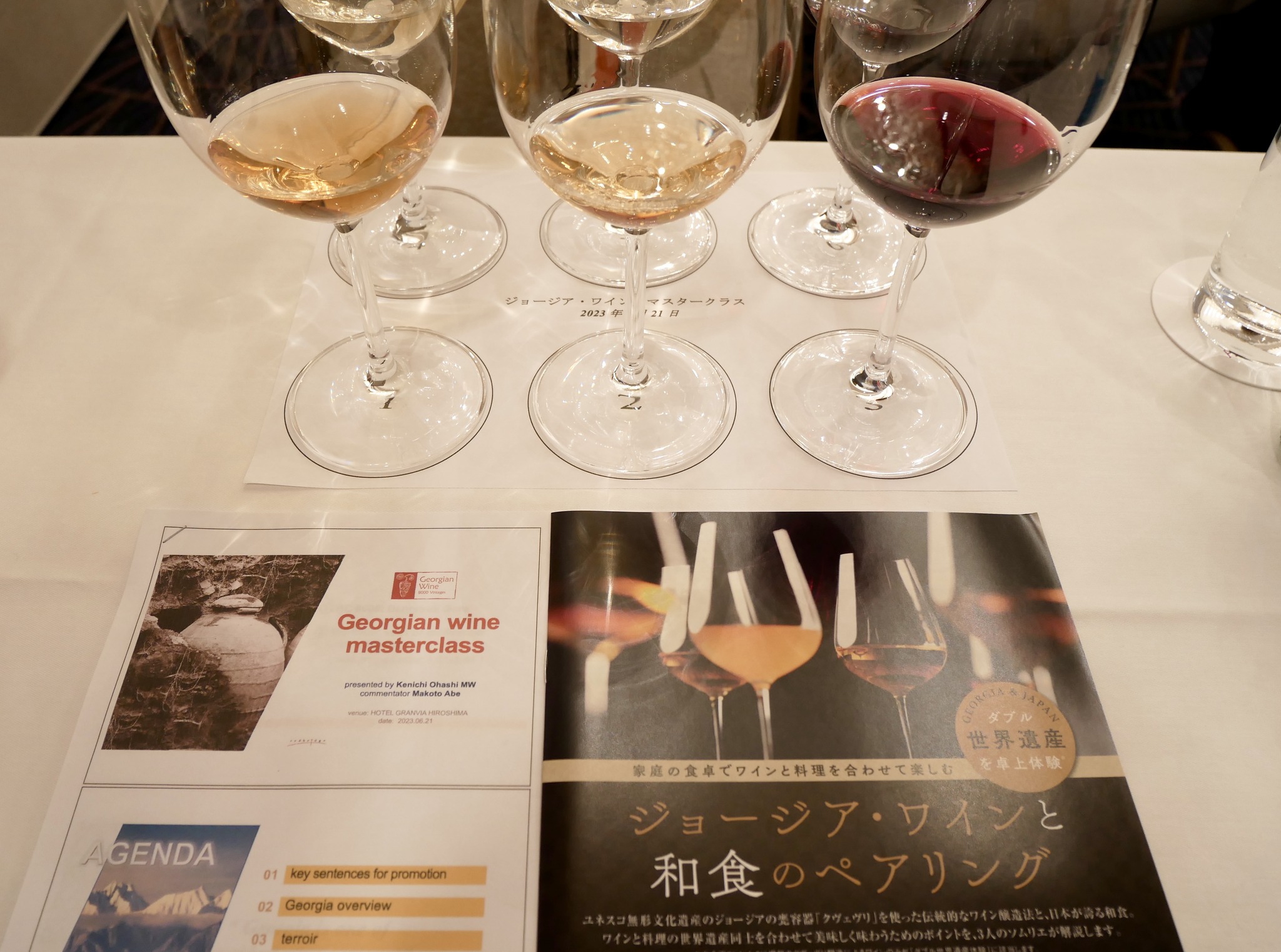 An Exquisite Georgian Wine Tasting Experience Illuminates Hiroshima ...