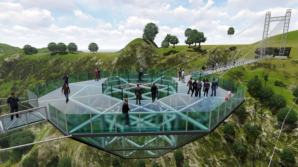 Glass Bridge and Tourism Infrastructure in Dashbash Canyon – Project ...
