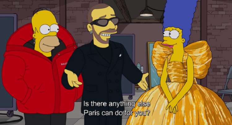Demna Gvasalia In a Special Episode of the SIMPSONS Made for the Brand ...